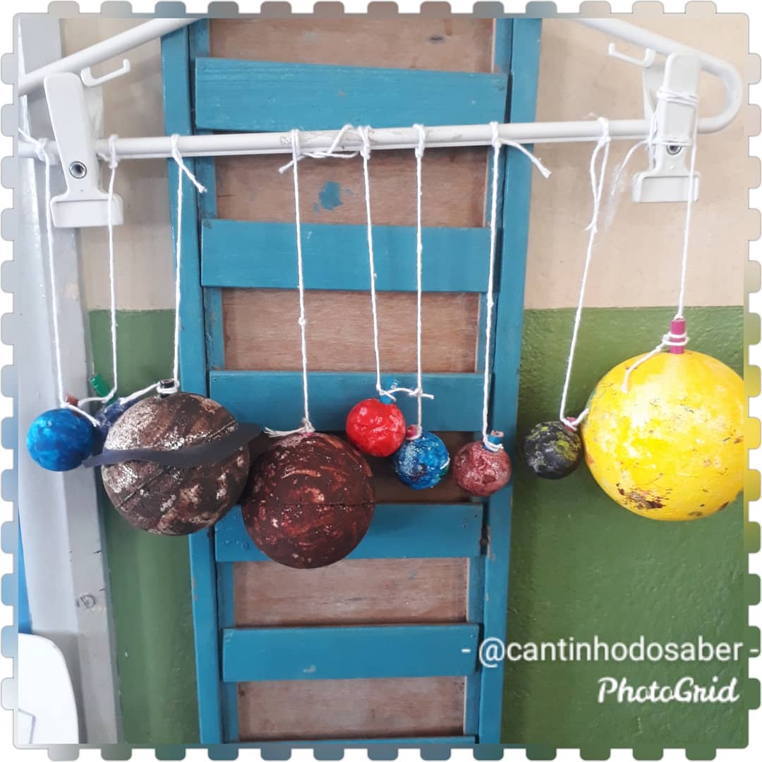 Móbile do sistema solar - Atividades para a Educação Infantil ...