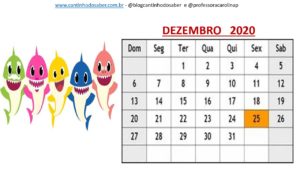 Arquivos Calendário 2020 do Baby Shark pronto para imprimir ...