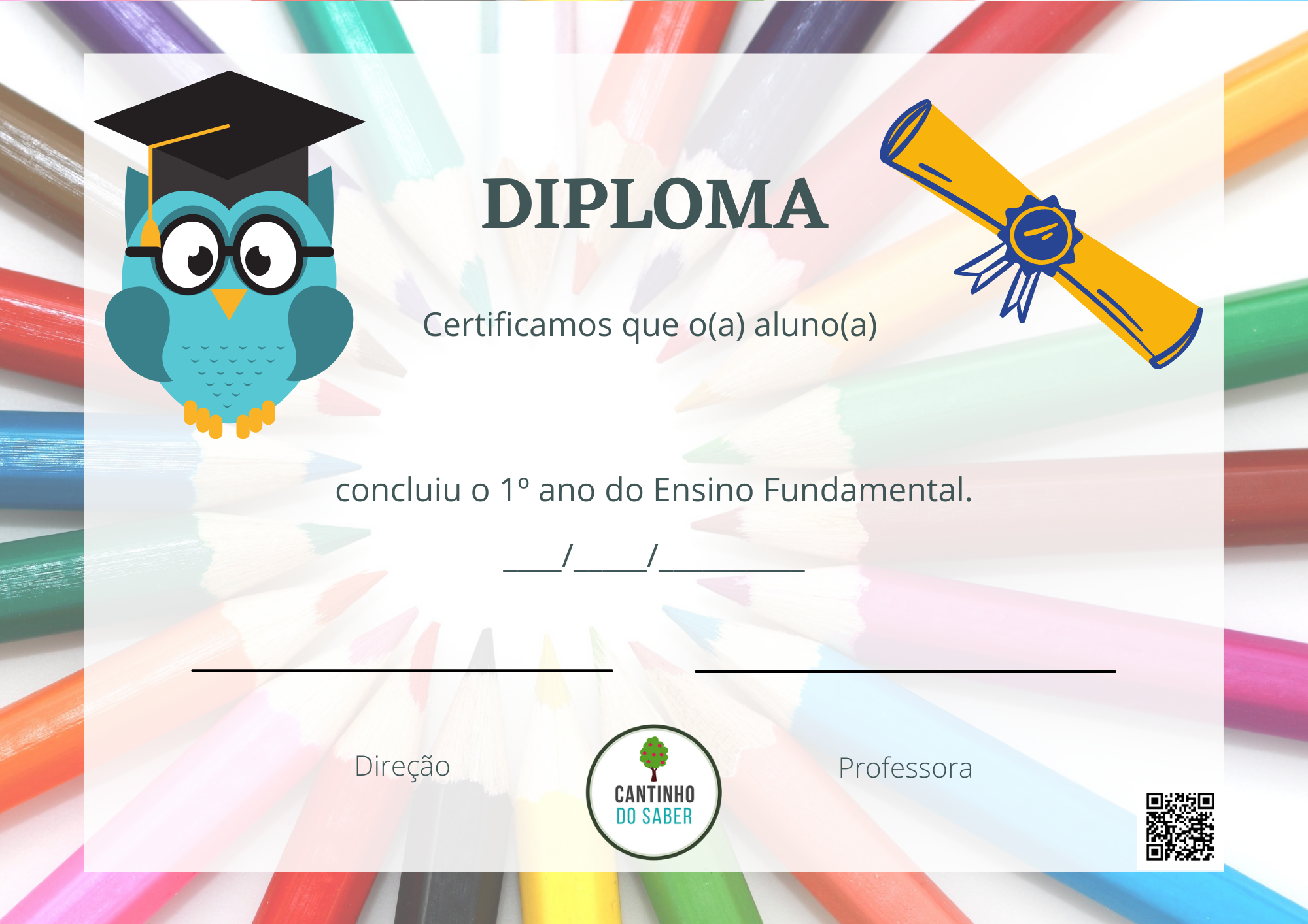 Diploma Para Educação Infantil - BRAINCP