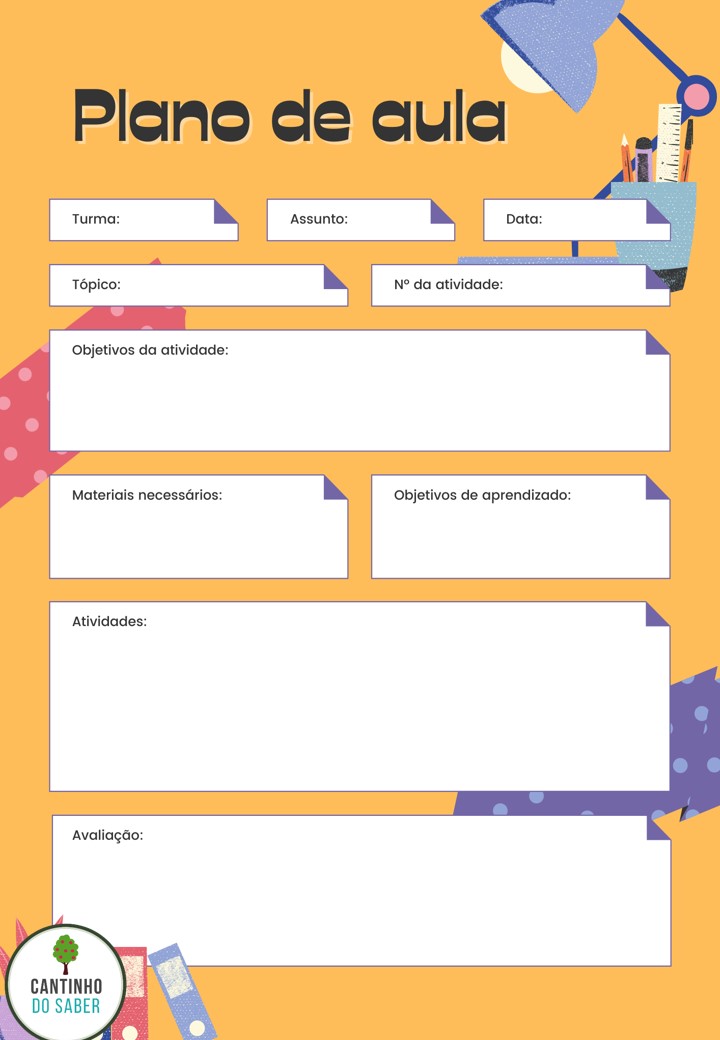Arquivos Planos de aulas (Diário e Semanal) - Atividades para a ...