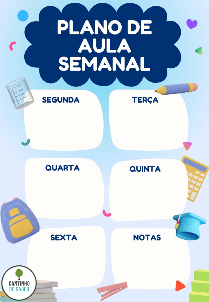 Arquivos Planos de aulas (Diário e Semanal) - Atividades para a ...