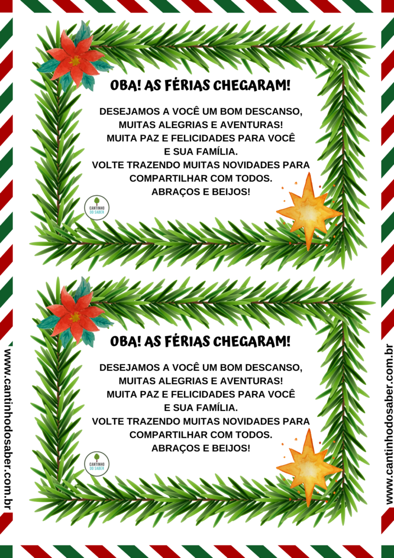 CARTÃO DE ANO NOVO MODELO 2 - Atividades para a Educação Infantil ...