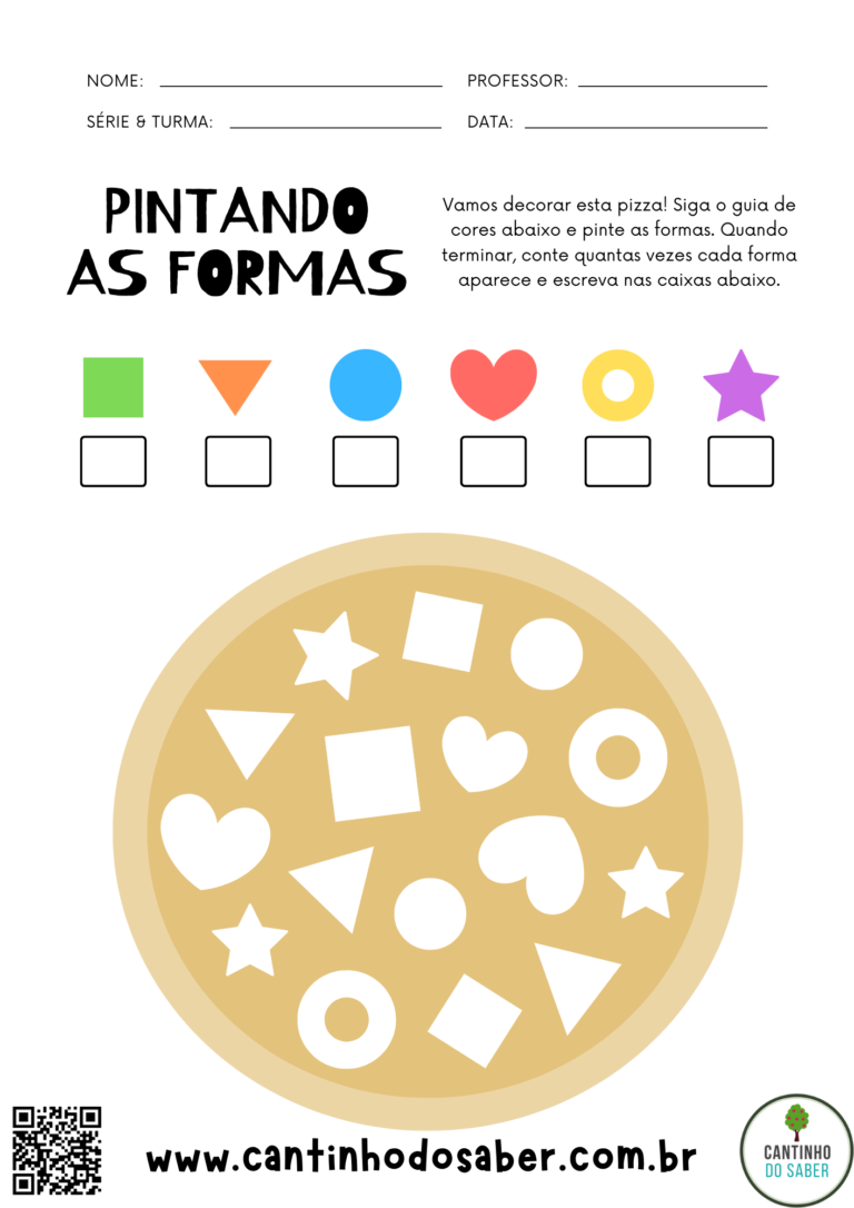 8 Tarefinhas para Casa Prontas para Imprimir parte 3