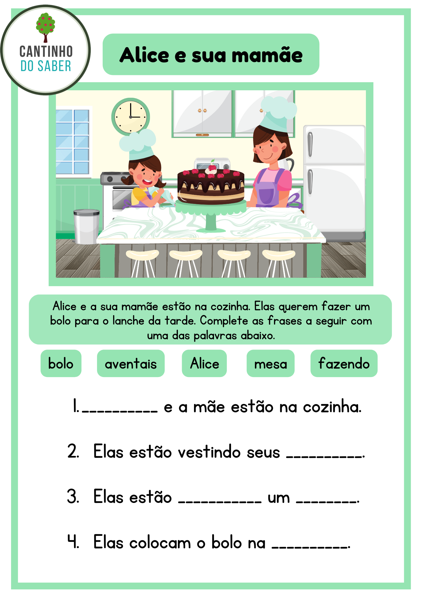 Atividades Infantil De Portugues - BINKEDU