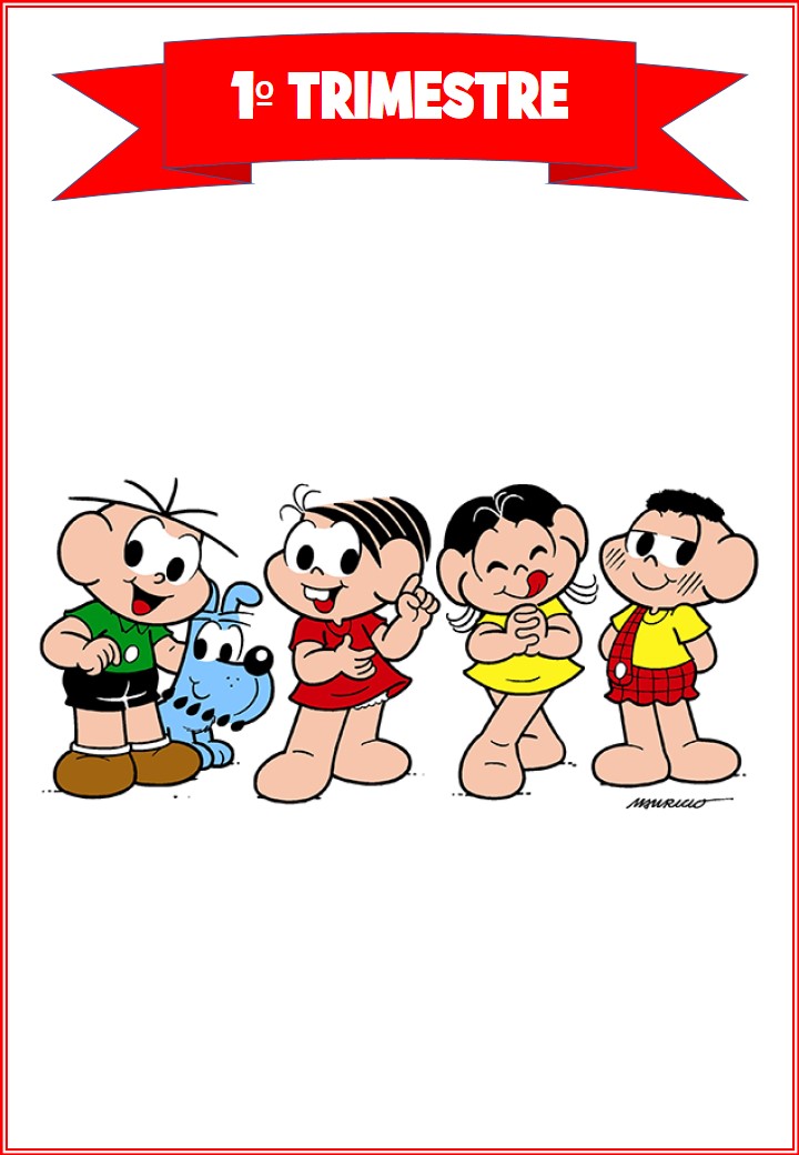 Planner da turma da mônica completo 2023