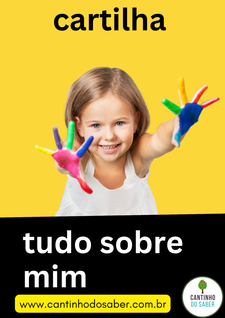 Planilha Tudo Sobre Mim Pre Escola