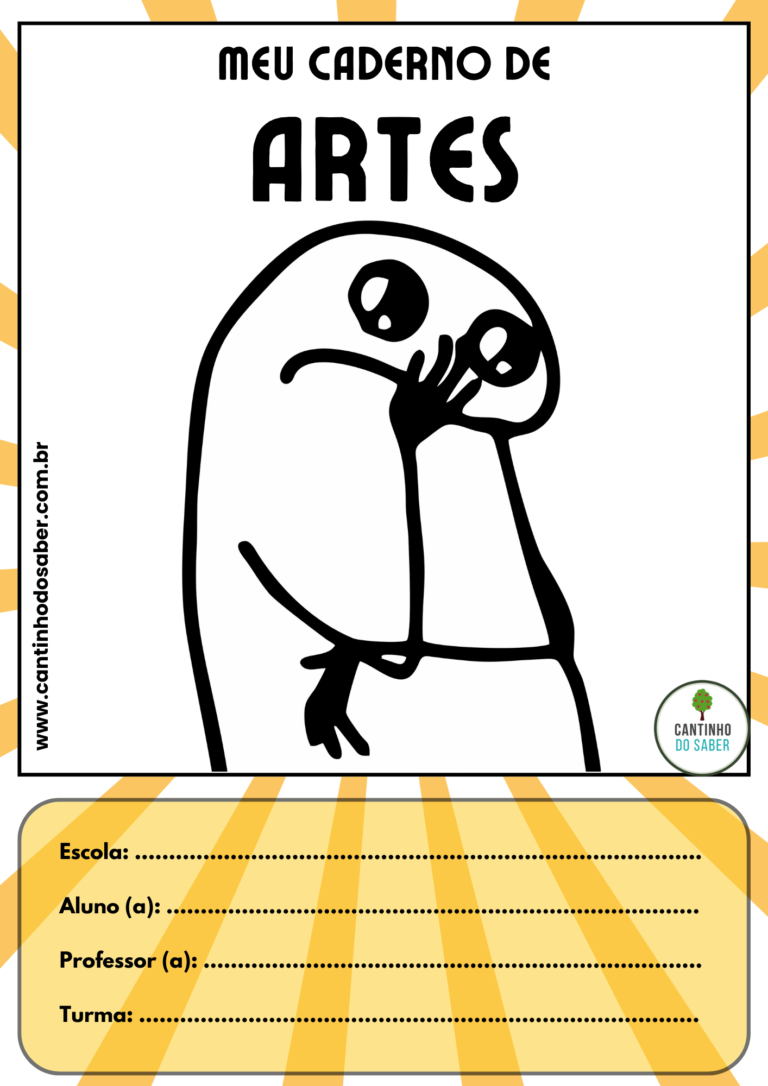 12 Capas De Caderno Prontas Para Colorir Do Tema Flork